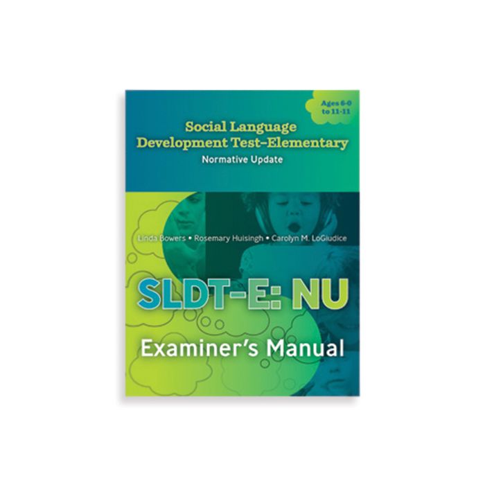 (SLDT-E: NU) Social Language Development Test–Elementary: Normative Update