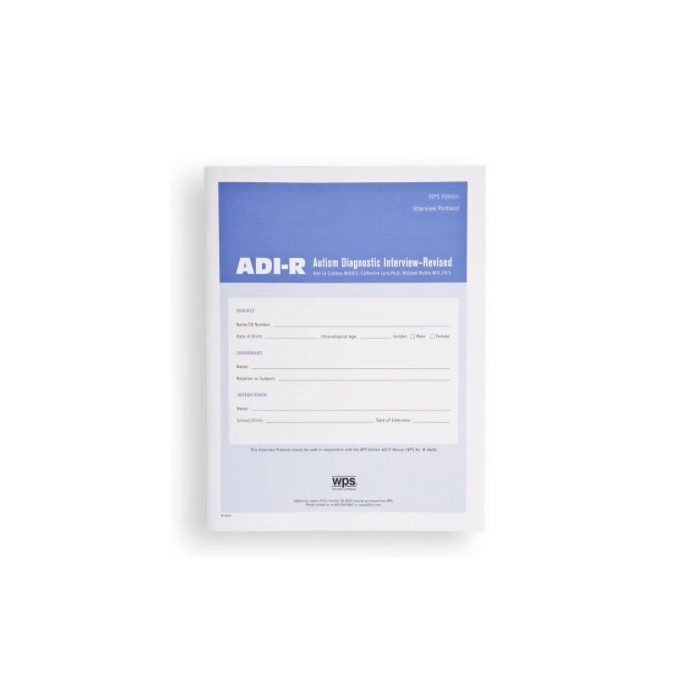(ADI®-R) Autism Diagnostic Interview, Revised