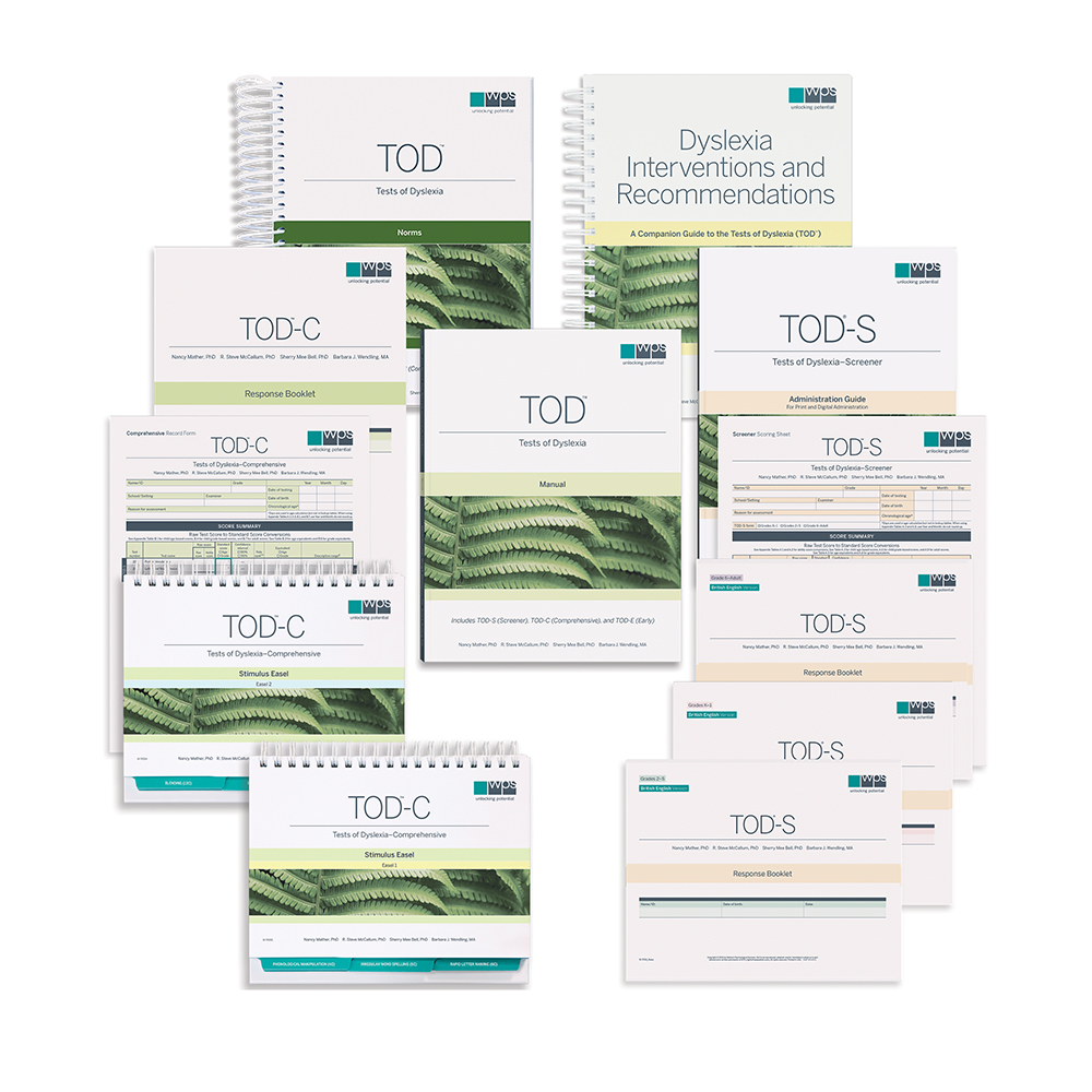 (TOD®) Tests of Dyslexia