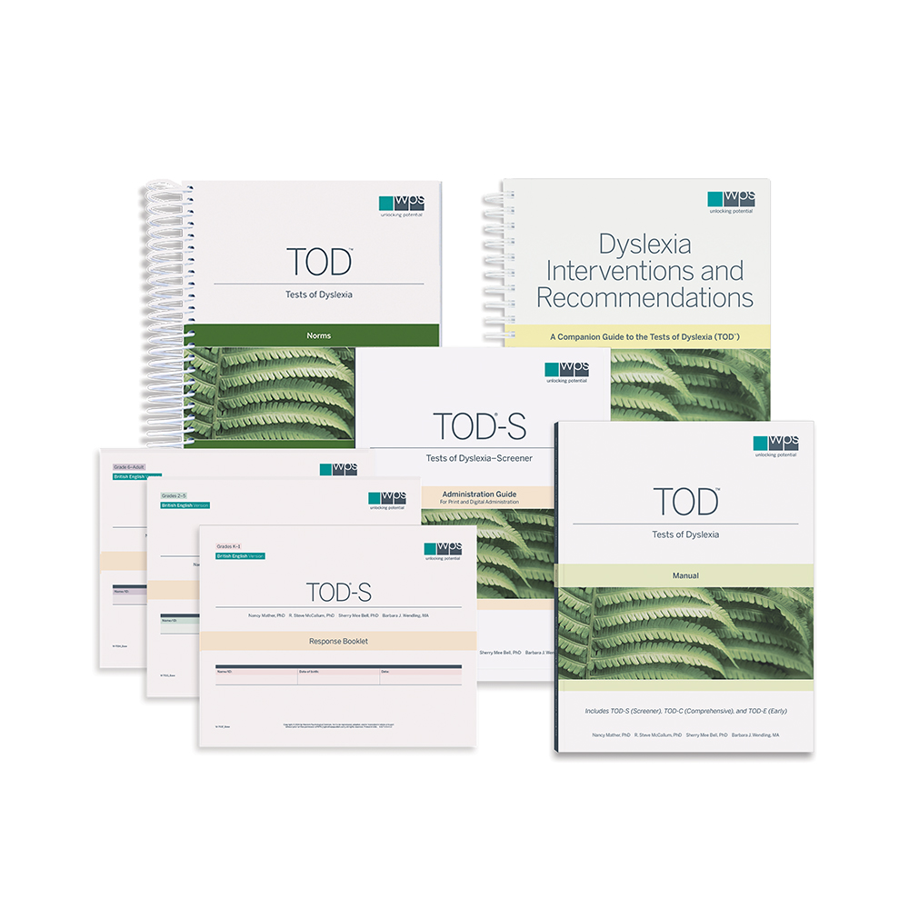 (TOD®) Tests of Dyslexia
