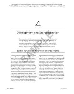 Developmental Profile 4 (DP®-4)